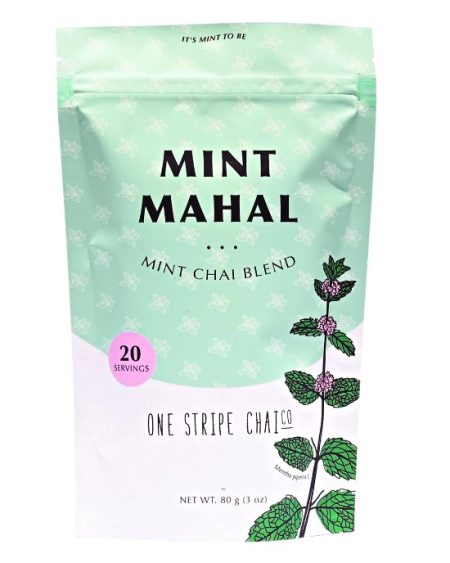 One Stripe Chai Mint Mahal Mint Chai Blend Organic